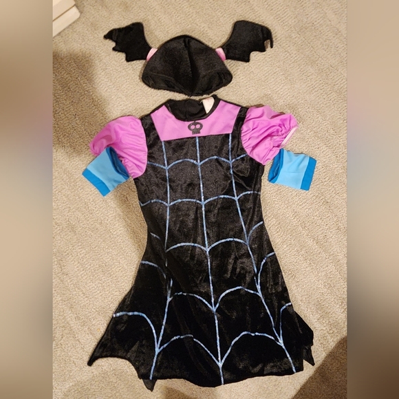Costumes | Disneys Vamparina Kids Costume Black And Pink | Poshmark
